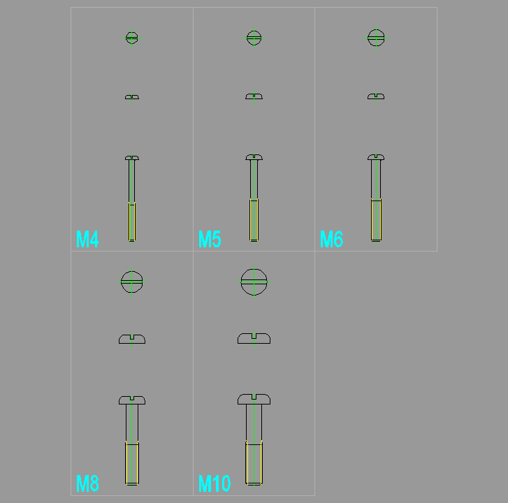 Cad-Projects - Biblioteca Bloques Autocad - MECANICA - MEDIOS DE UNION ...