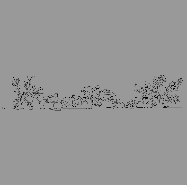 Cad-Projects - Biblioteca Bloques Autocad - Arbusto 30 - Vista de ...