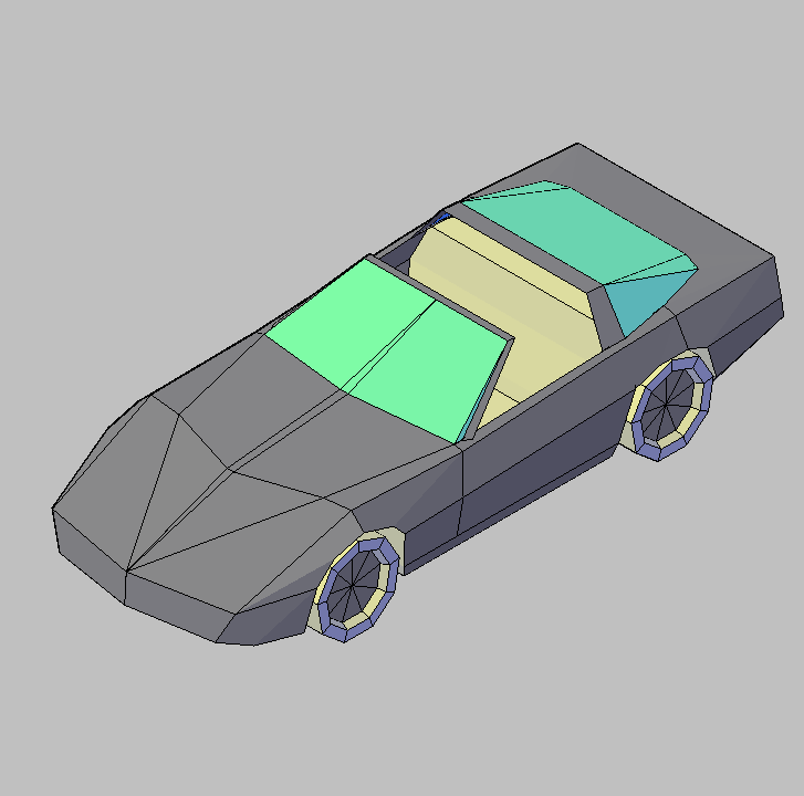 Cad-Projects - Biblioteca Bloques Autocad - Coche Corvette Bibliot. 2D ...